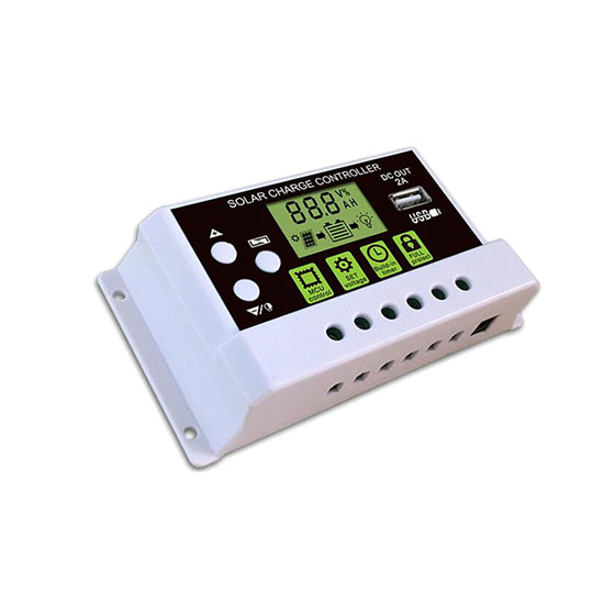 30 Amp 12/24V PWM Solar Charge Controller | inverter.com