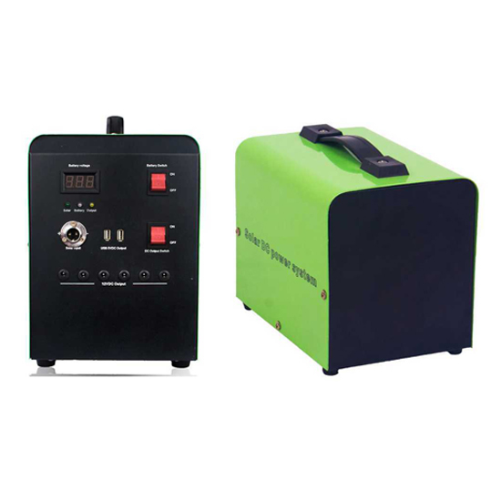 Portable Small Solar Power Generator, 50W/100W Solar DC System ...