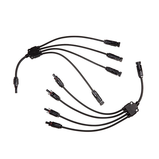 Solar Cable Connector, Y Branch 4 to 1 | inverter.com