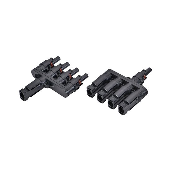 Solar Module Connector, H Branch 4 to 1 | inverter.com