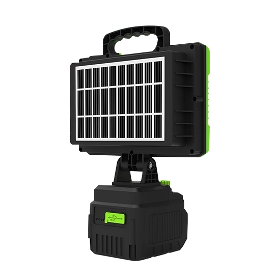 150W Multifunctional Floodlight Solar Powered with Panel, 8000mAh ...