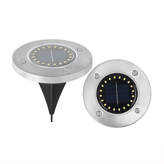Outdoor 20 LED Solar In-ground Light, 4 Pack | inverter.com