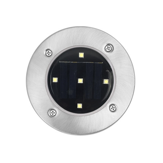 Outdoor 5 LED Solar In-ground Light, 4 Pack | inverter.com