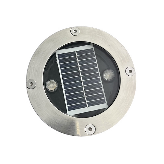 Outdoor 2 LED Solar in-Ground Light with Remote Control | inverter.com